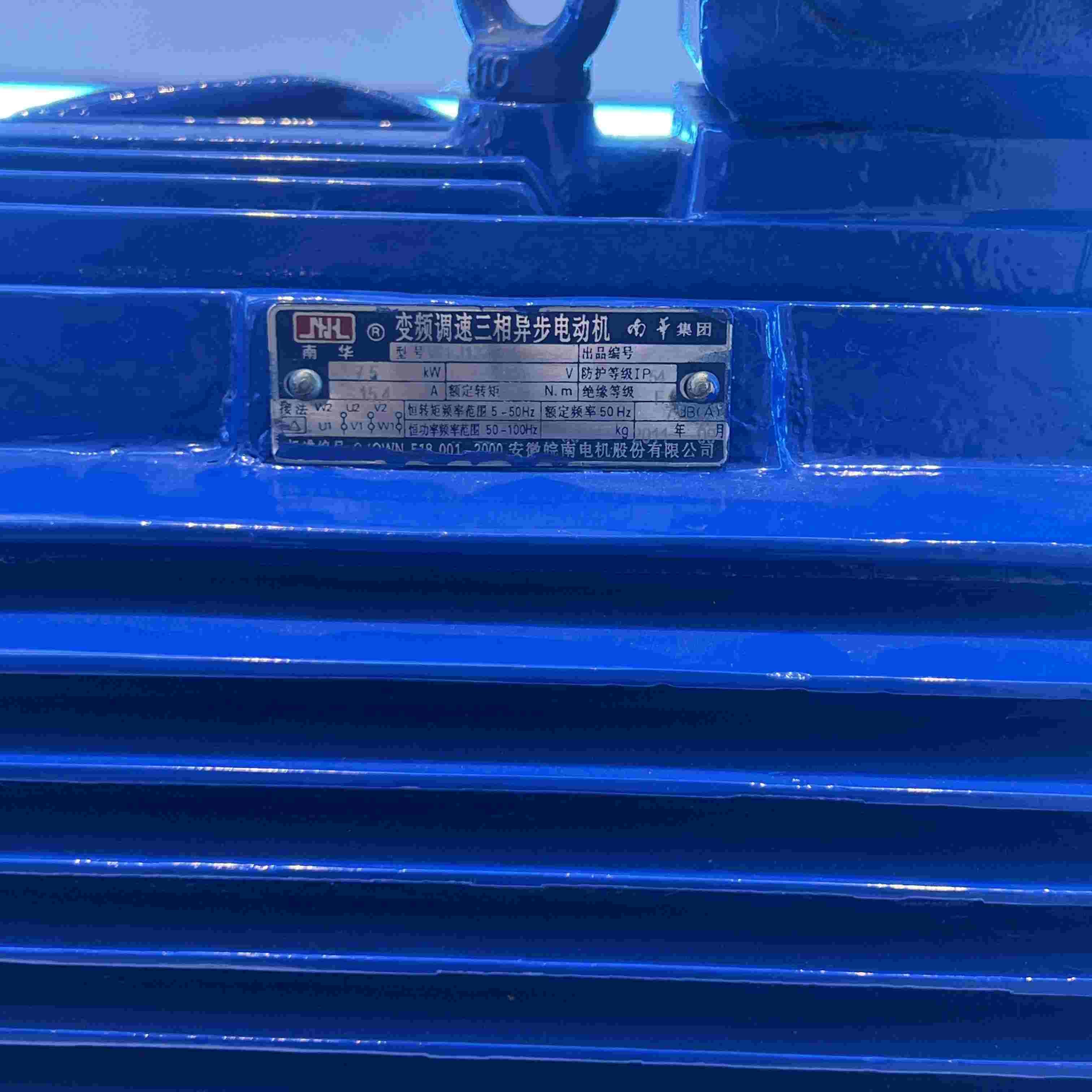 Steel AC Induction Medium Voltage Triple Phase Motor